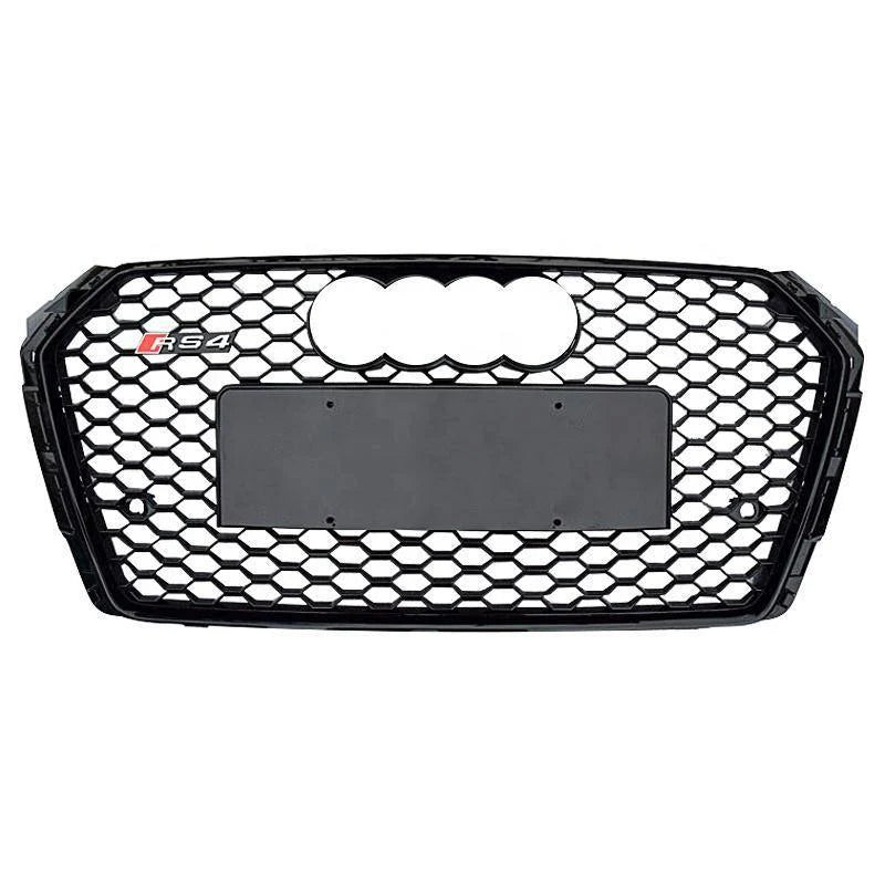 RS Honeycomb Front Grille for 2017-2019 Audi A4/S4/RS4 B9 Models ...
