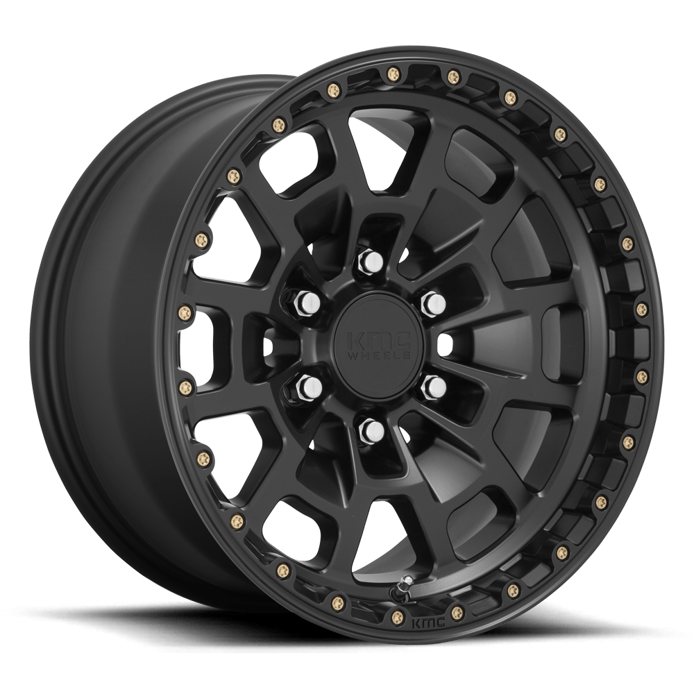 KMC Summit Cast Aluminum Wheel (KM718) - Satin Black – carmaspeed
